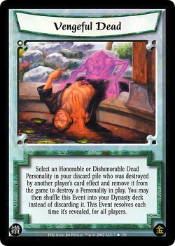 Vengeful Dead/card | L5r: Legend of the Five Rings Wiki | Fandom