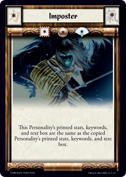 Imposter/card | L5r: Legend of the Five Rings Wiki | Fandom