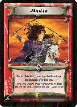 Mushin/card | L5r: Legend of the Five Rings Wiki | Fandom