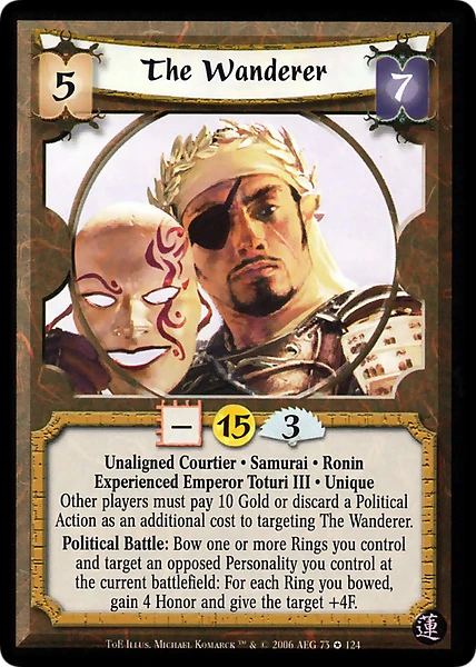 The Wanderer/card | L5r: Legend of the Five Rings Wiki | Fandom