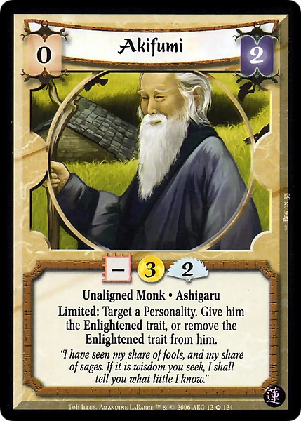 Akifumi/card | L5r: Legend of the Five Rings Wiki | Fandom