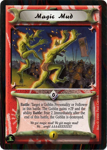 Magic Mud/card | L5r: Legend of the Five Rings Wiki | Fandom