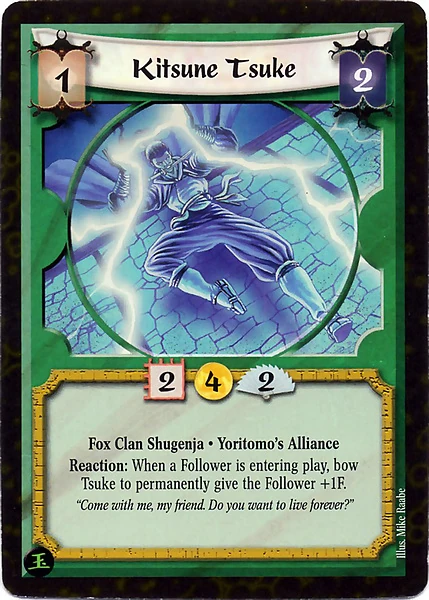 Kitsune Tsuke/card | L5r: Legend of the Five Rings Wiki | Fandom