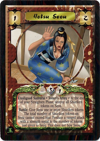 Yotsu Seou/card | L5r: Legend of the Five Rings Wiki | Fandom
