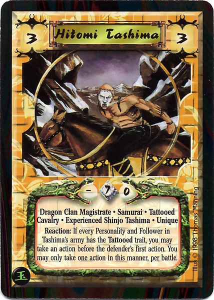 Hitomi Tashima/card | L5r: Legend of the Five Rings Wiki | Fandom