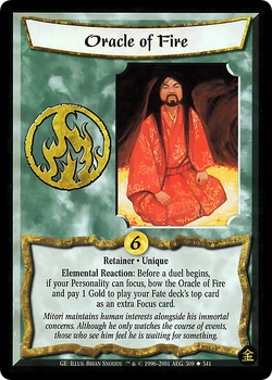 Oracle of Fire/card2 | L5r: Legend of the Five Rings Wiki | Fandom