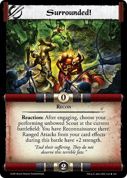 Surrounded!/card | L5r: Legend of the Five Rings Wiki | Fandom