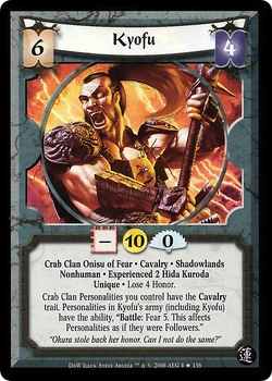 Kyofu Exp/card | L5r: Legend of the Five Rings Wiki | Fandom