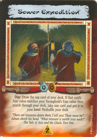 Sewer Expedition/card | L5r: Legend of the Five Rings Wiki | Fandom