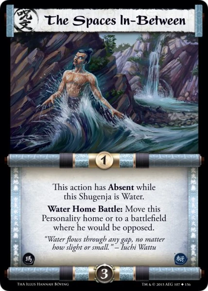 The Spaces In-Between/card | L5r: Legend of the Five Rings Wiki | Fandom