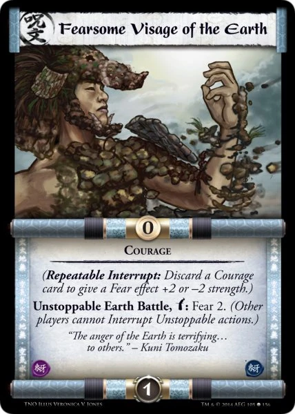 Fearsome Visage of the Earth/card | L5r: Legend of the Five Rings Wiki ...