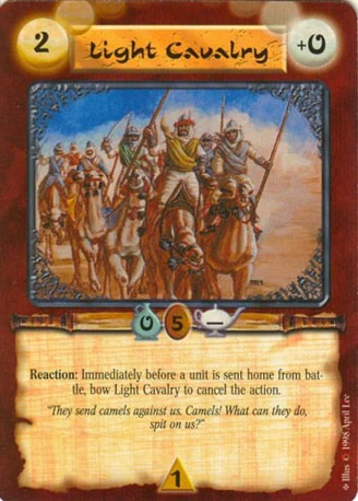 Light Cavalry (LBS)/card | L5r: Legend of the Five Rings Wiki | Fandom