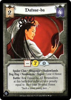 Datsue-ba/card | L5r: Legend of the Five Rings Wiki | Fandom