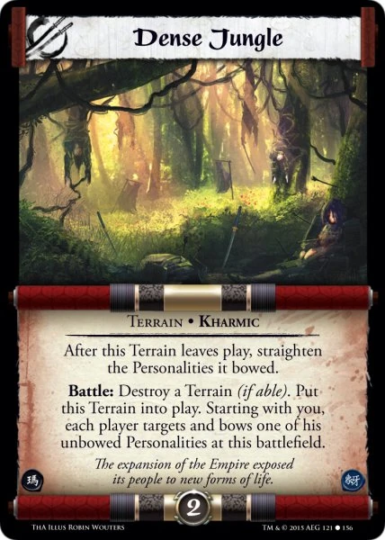 Dense Jungle/card | L5r: Legend of the Five Rings Wiki | Fandom