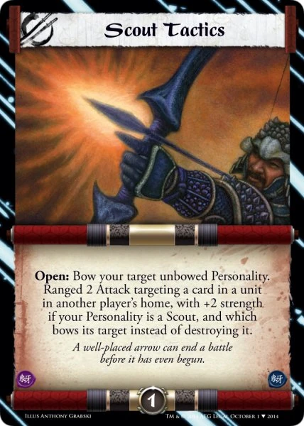 Scout Tactics/card | L5r: Legend of the Five Rings Wiki | Fandom