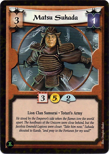 Matsu Suhada/card | L5r: Legend of the Five Rings Wiki | Fandom