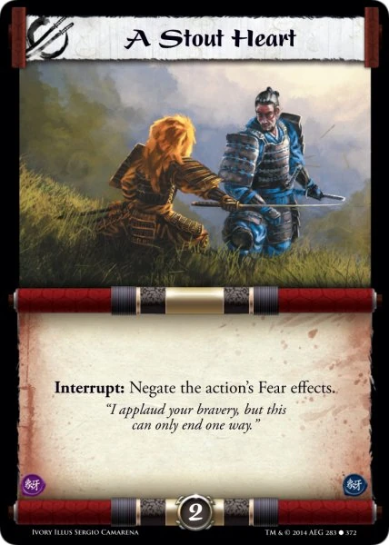 A Stout Heart/card3 | L5r: Legend of the Five Rings Wiki | Fandom