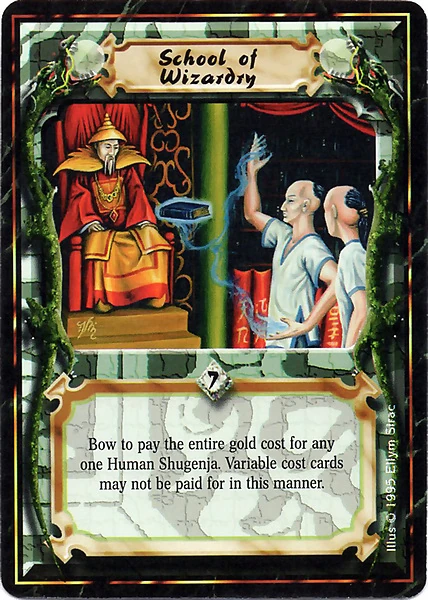 School of Wizardry/card | L5r: Legend of the Five Rings Wiki | Fandom