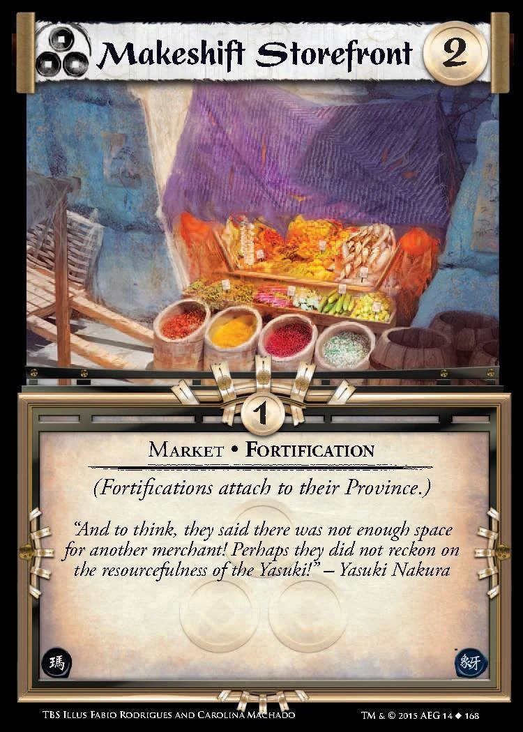 Makeshift Storefront/card | L5r: Legend of the Five Rings Wiki | Fandom