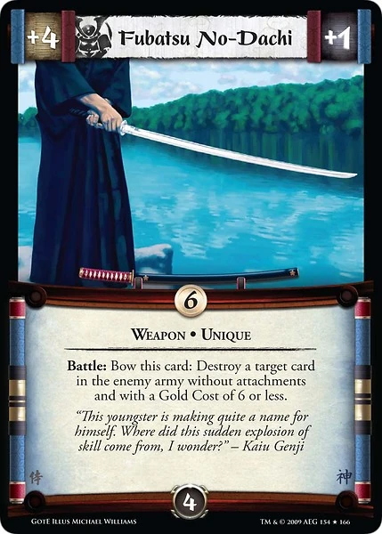 Fubatsu No-Dachi/card | L5r: Legend of the Five Rings Wiki | Fandom
