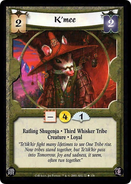 K'mee/card | L5r: Legend of the Five Rings Wiki | Fandom