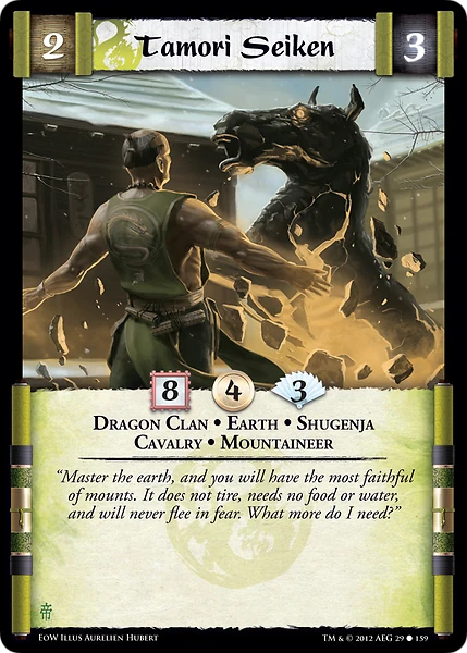 Tamori Seiken/card | L5r: Legend of the Five Rings Wiki | Fandom