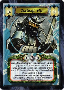 Daidoji Uji Exp/card | L5r: Legend of the Five Rings Wiki | Fandom