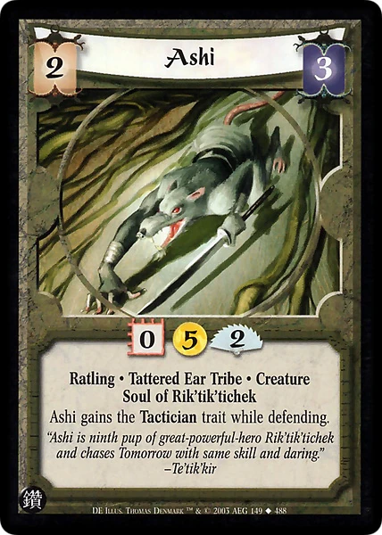 Ashi/card | L5r: Legend of the Five Rings Wiki | Fandom