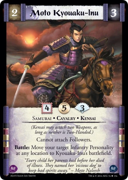 Moto Kyouaku-Inu/card | L5r: Legend of the Five Rings Wiki | Fandom