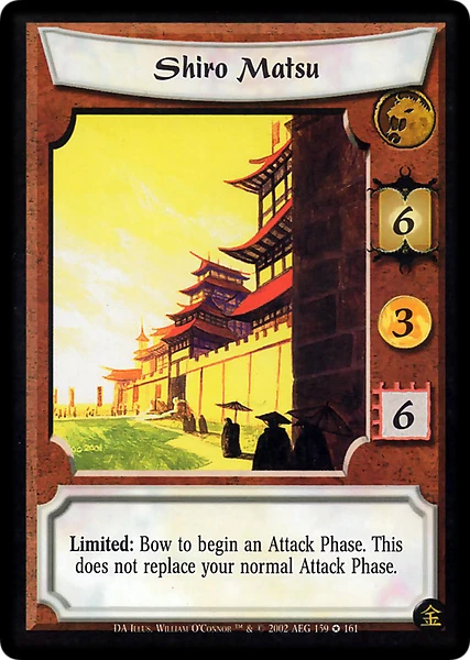 Shiro Matsu/card | L5r: Legend of the Five Rings Wiki | Fandom