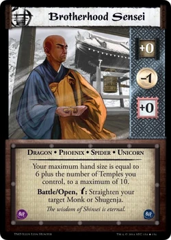 Brotherhood Sensei/card | L5r: Legend of the Five Rings Wiki | Fandom