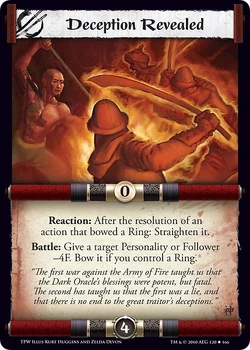 Deception Revealed/card | L5r: Legend of the Five Rings Wiki | Fandom