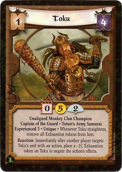 Toku Exp3/card | L5r: Legend of the Five Rings Wiki | Fandom