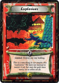 Explosives/card | L5r: Legend of the Five Rings Wiki | Fandom