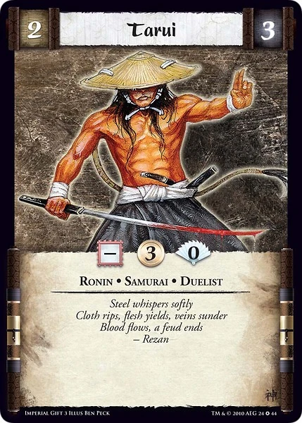 Tarui/card | L5r: Legend of the Five Rings Wiki | Fandom