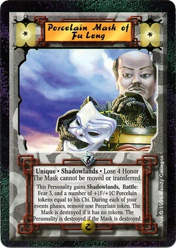 Porcelain Mask of Fu Leng/card | L5r: Legend of the Five Rings Wiki ...
