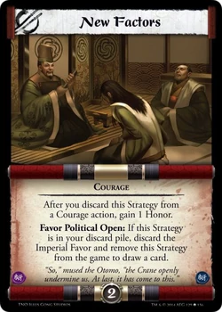 New Factors/card | L5r: Legend of the Five Rings Wiki | Fandom
