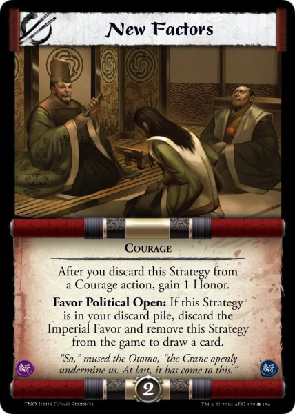 New Factors/card | L5r: Legend of the Five Rings Wiki | Fandom