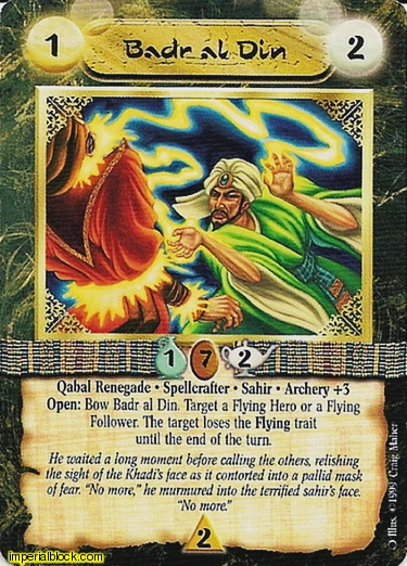 Badr al Din/card | L5r: Legend of the Five Rings Wiki | Fandom