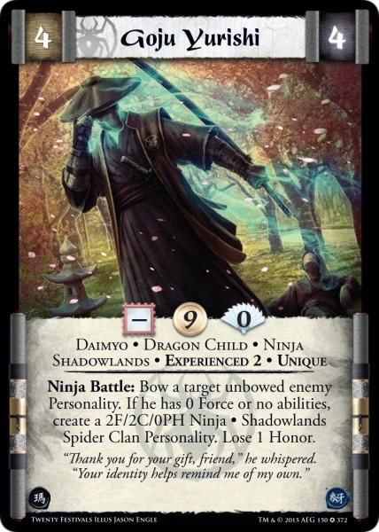 Goju Yurishi Exp2/card | L5r: Legend of the Five Rings Wiki | Fandom