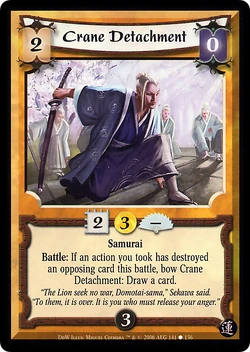 Crane Detachment/card | L5r: Legend of the Five Rings Wiki | Fandom
