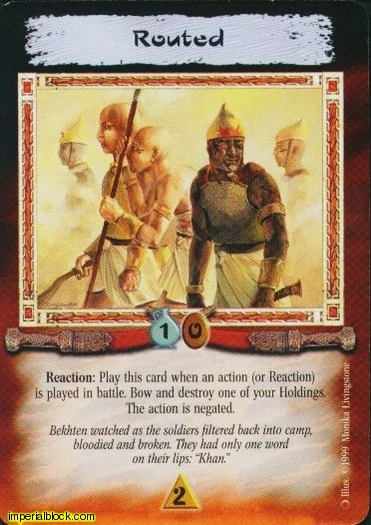 Routed/card | L5r: Legend of the Five Rings Wiki | Fandom