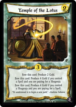 Temple of the Lotus/card | L5r: Legend of the Five Rings Wiki | Fandom