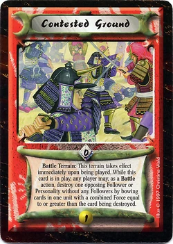 Contested Ground/card | L5r: Legend of the Five Rings Wiki | Fandom