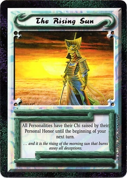 The Rising Sun/card | L5r: Legend of the Five Rings Wiki | Fandom