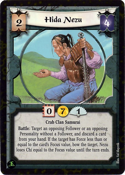 Hida Nezu/card | L5r: Legend of the Five Rings Wiki | Fandom