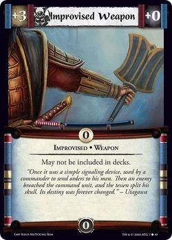 Improvised Weapon/card | L5r: Legend of the Five Rings Wiki | Fandom