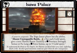 Isawa Palace/card | L5r: Legend of the Five Rings Wiki | Fandom