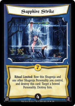 Sapphire Strike/card | L5r: Legend of the Five Rings Wiki | Fandom