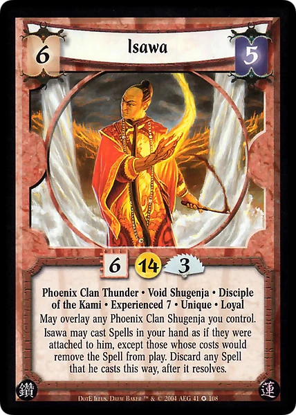Isawa/card | L5r: Legend of the Five Rings Wiki | Fandom